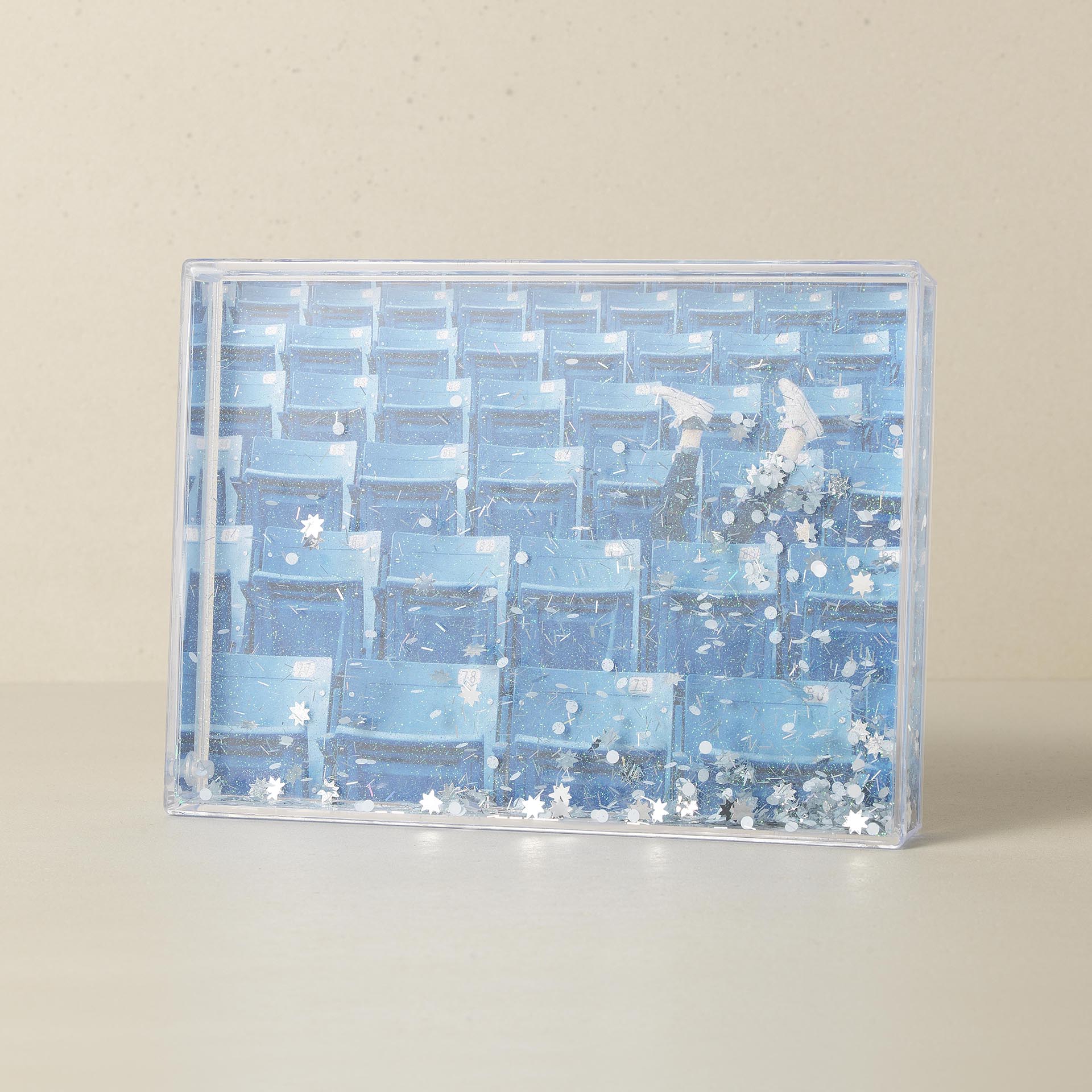 RECTANGLE GLITTER FRAME L | Artistic & Creative
